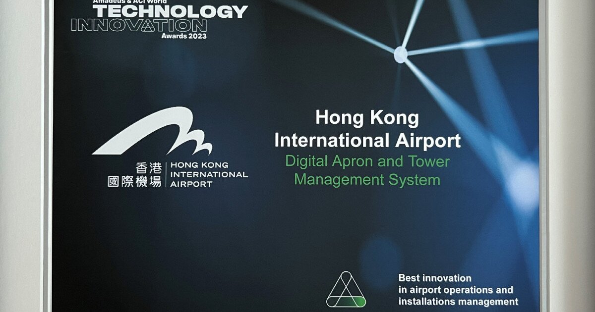 HKIA is world’s first to deploy airport-wide digital system